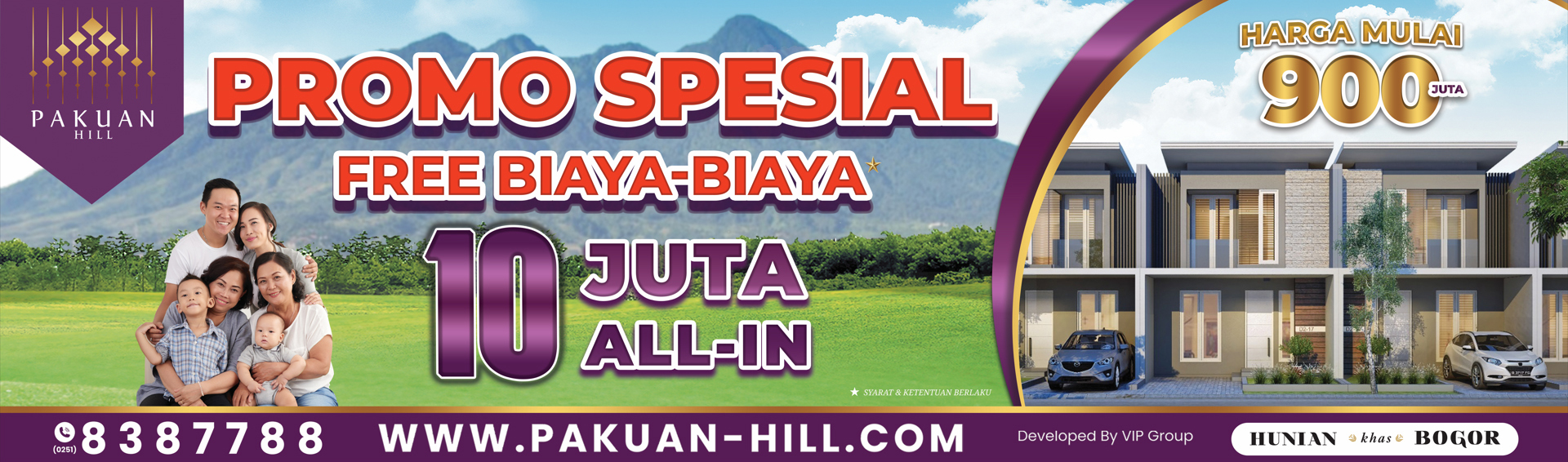 Pakuan Hill Cluster New Caryota - Perumahan di Kota Bogor - Pakuan Hill